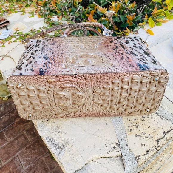 Brahmin | Bags | Nwt Brahmin Leopard Lg Duxbury Satchelwallet | Poshmark